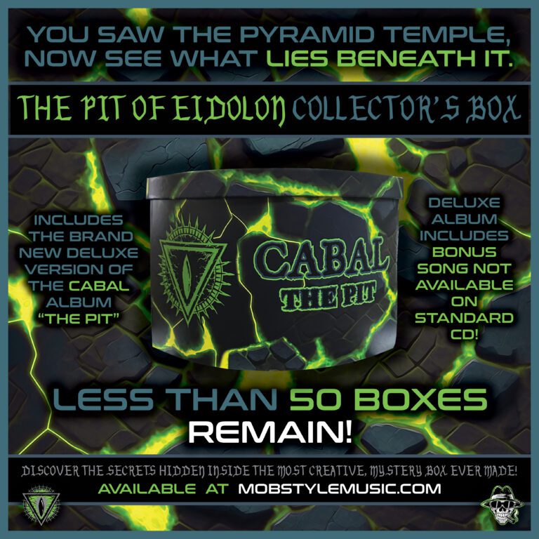 Cabal “The Pit Of Eidolon” Collector’s Box! Includes “The Pit” 18 Track ...